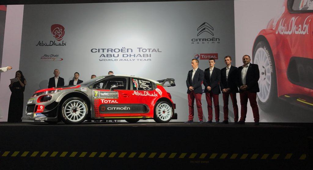 Diaporama et photos - Citroën C3 WRC 2017 : fin prête pour le rallye de ...