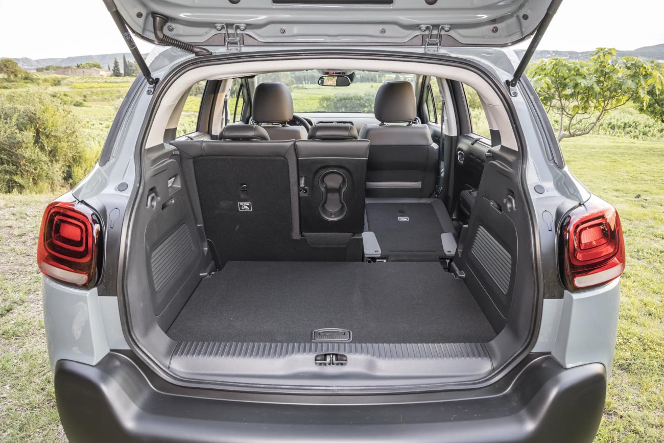 Photo 26 - banquette rabattue Citroën C3 Aircross 2021 - Essai Citroën ...