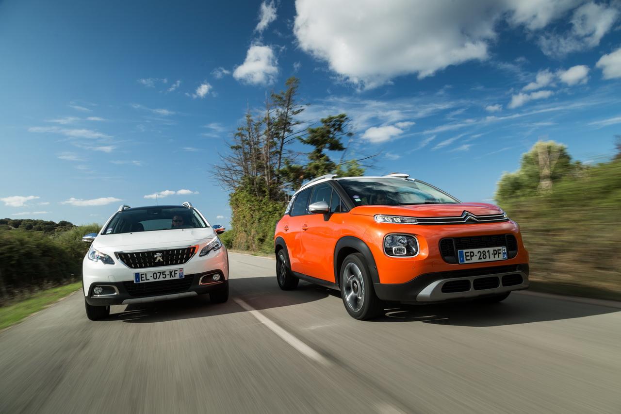 Essai comparatif : le Citroën C3 Aircross défie le Peugeot 2008