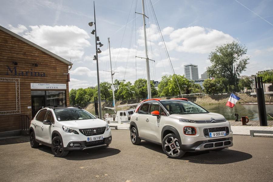 Photo 1 - Citroën C3 Aircross Peugeot 2008 3/4 avant - Citroën C3 ...