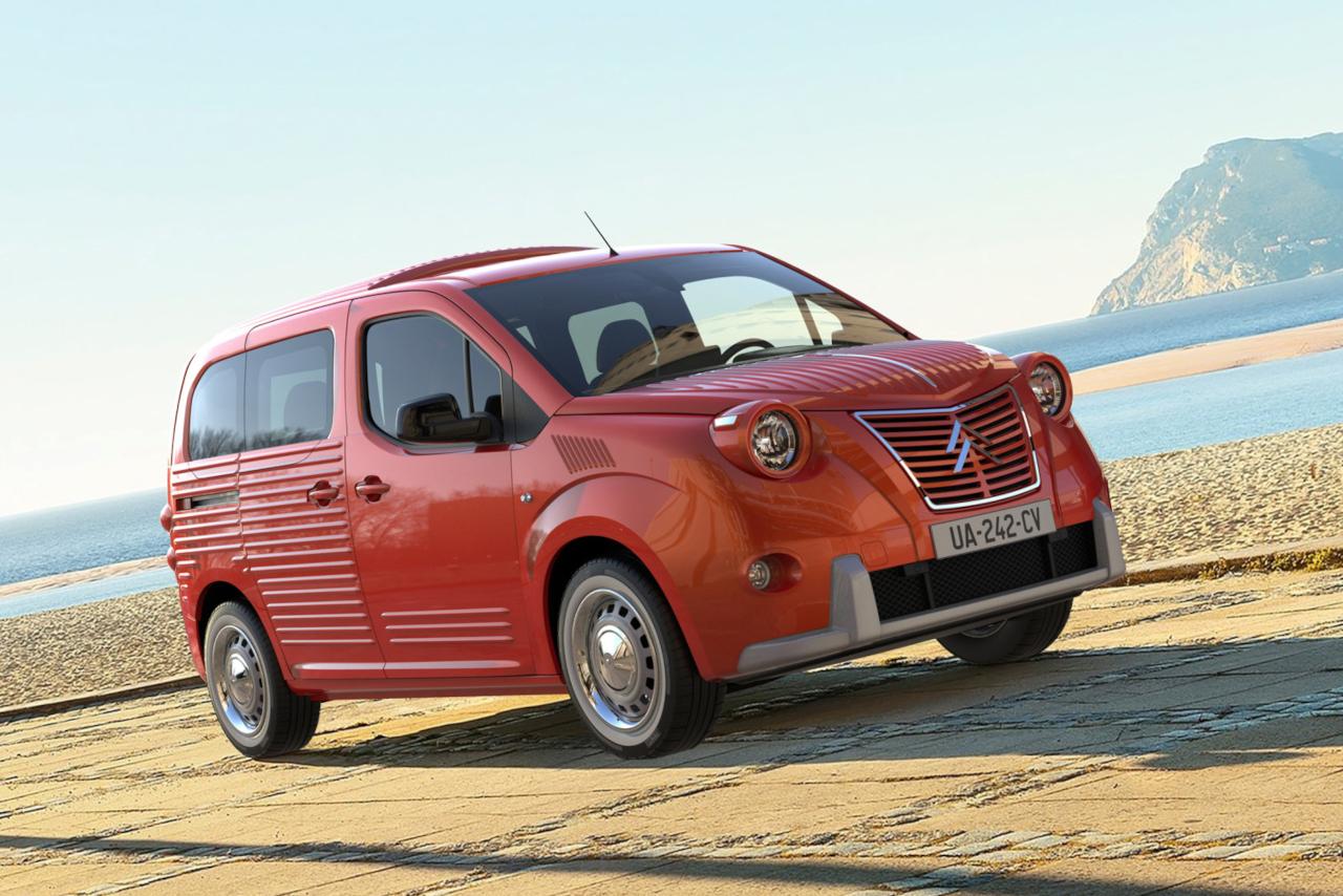 Citroën Caselani Fourgonnette. La 2CV moderne à partir de 37 500 € HT
