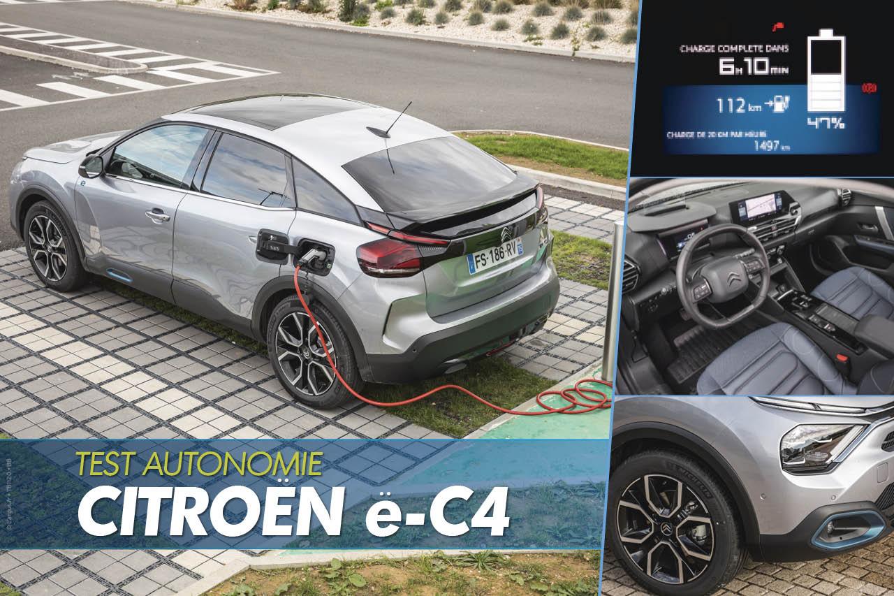 Fiche technique Citroën ë-C4