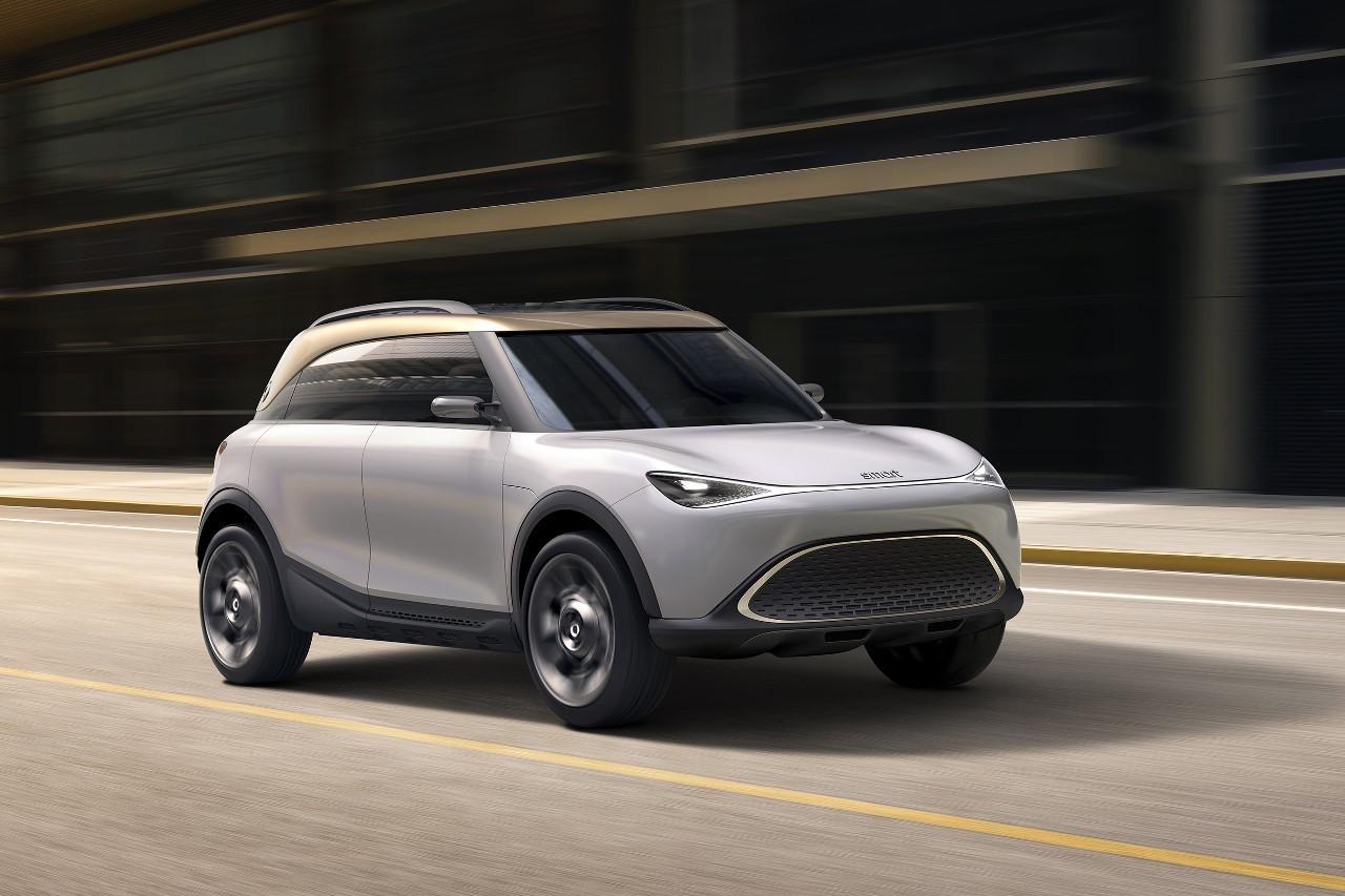 Photo 3 - Smart Concept #1 route - Smart SUV (2023). Début des essais ...
