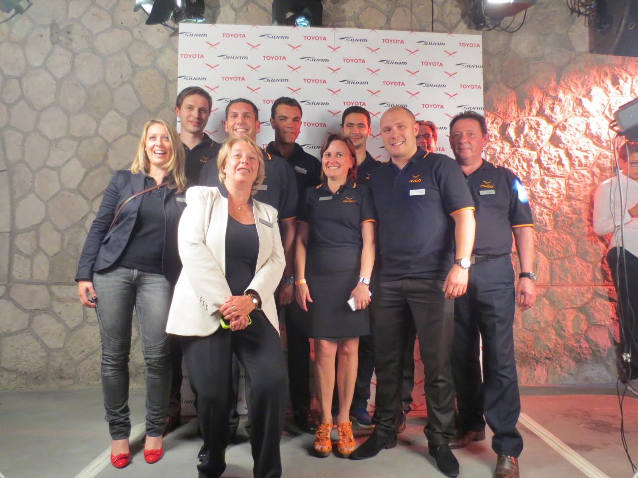 Photo 3 - Le groupe Sivam célèbre la nouvelle Aygo