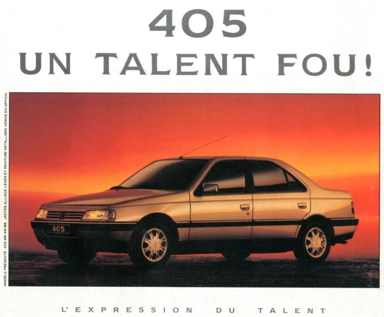 La Peugeot 405 fête ses 30 ans | L'Argus