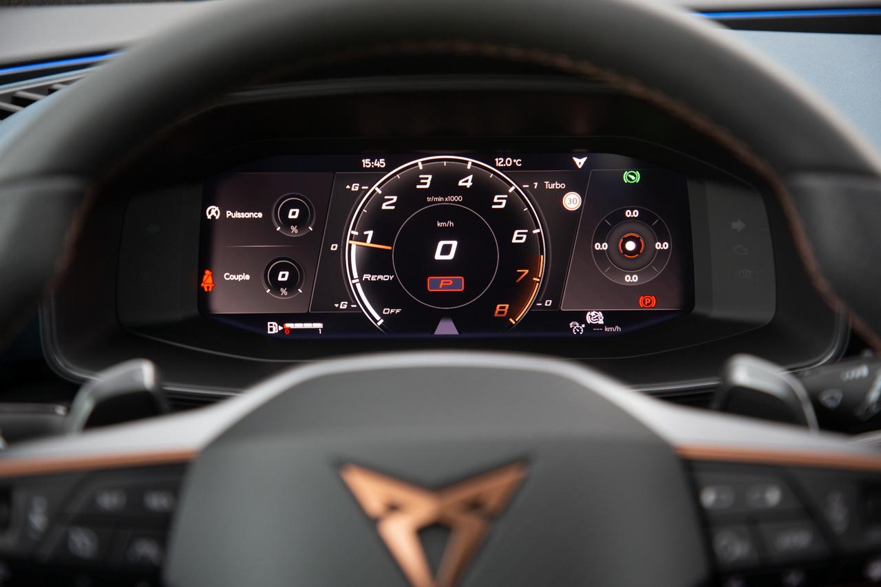 Photo 30 - cupra formentor virtual cockpit - Essai Cupra Formentor TSI ...