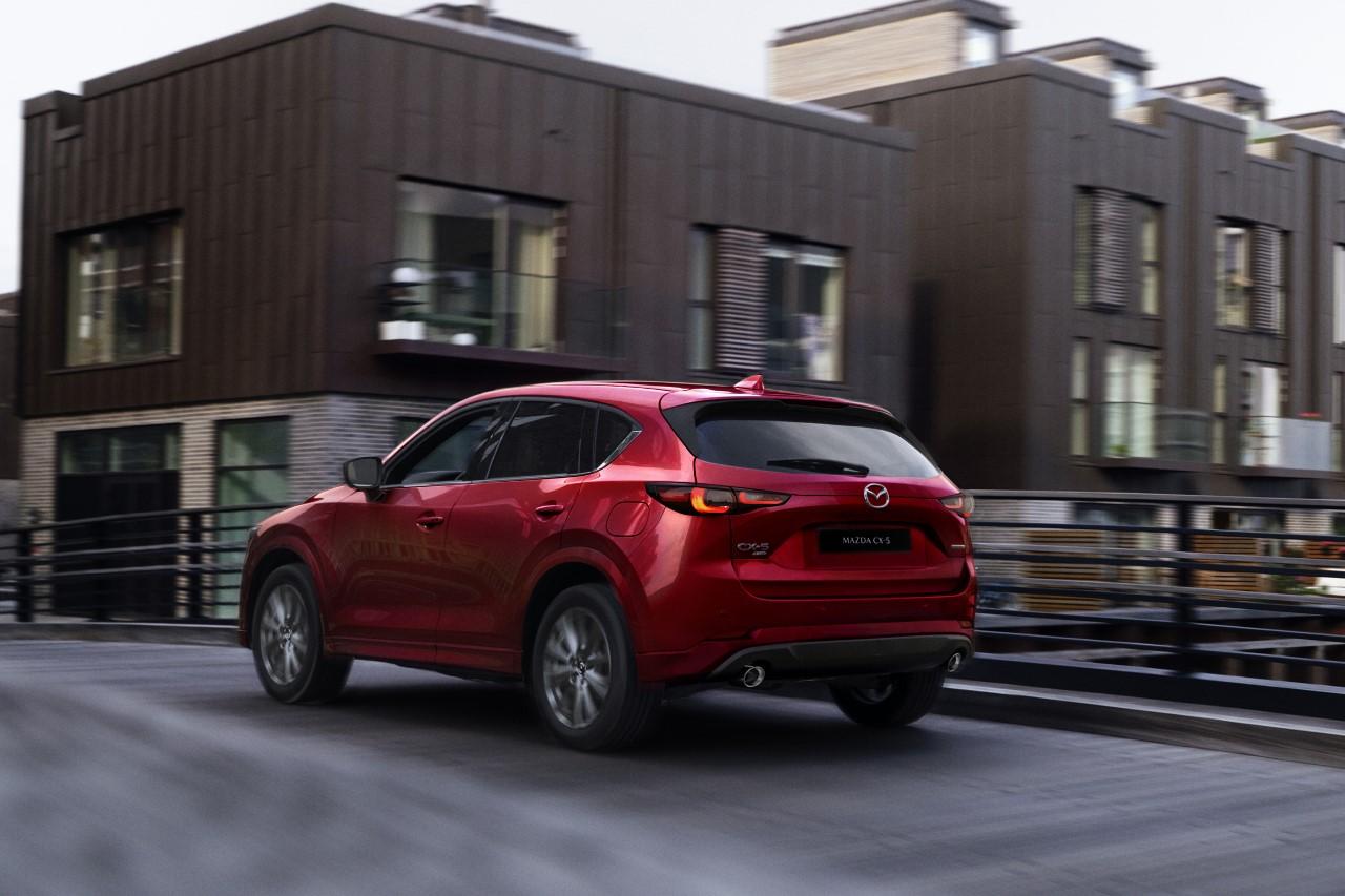 Photo 3 - Mazda CX-5 rouge - Mazda CX-5 (2021). Prix, gamme et ...