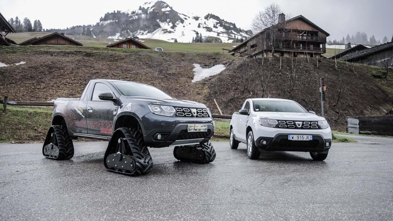 Diaporama et photos - Essai vidéo Dacia Duster pick-up : rien ne l ...