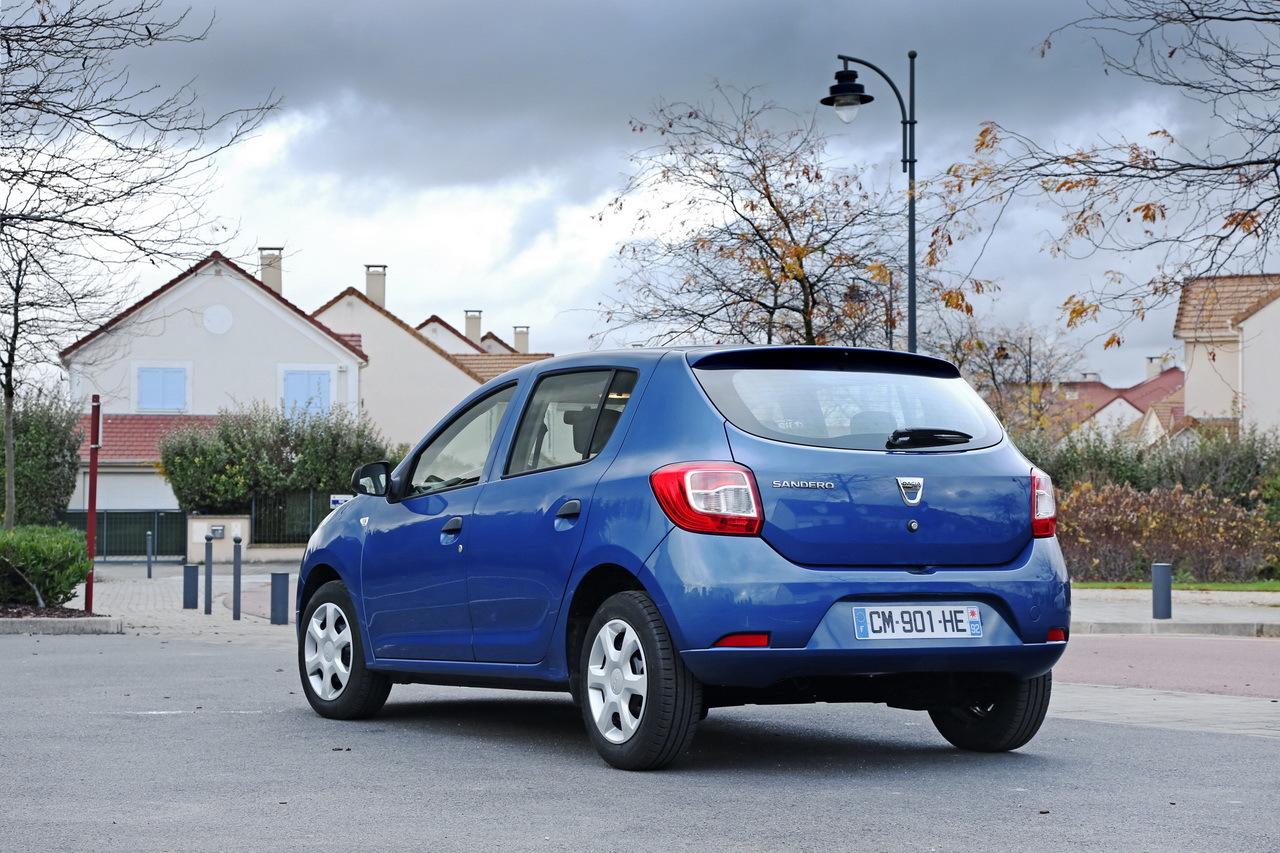 Photo 2 - Vue arrière Dacia Sandero 2014 - Dacia Sandero : elle passe à ...