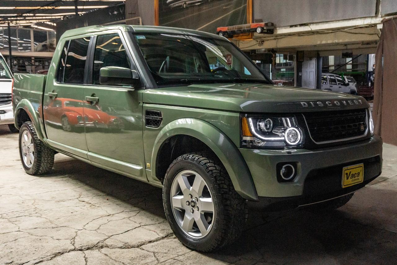 Land Rover Discovery (2006). Le SUV transformé en pick-up