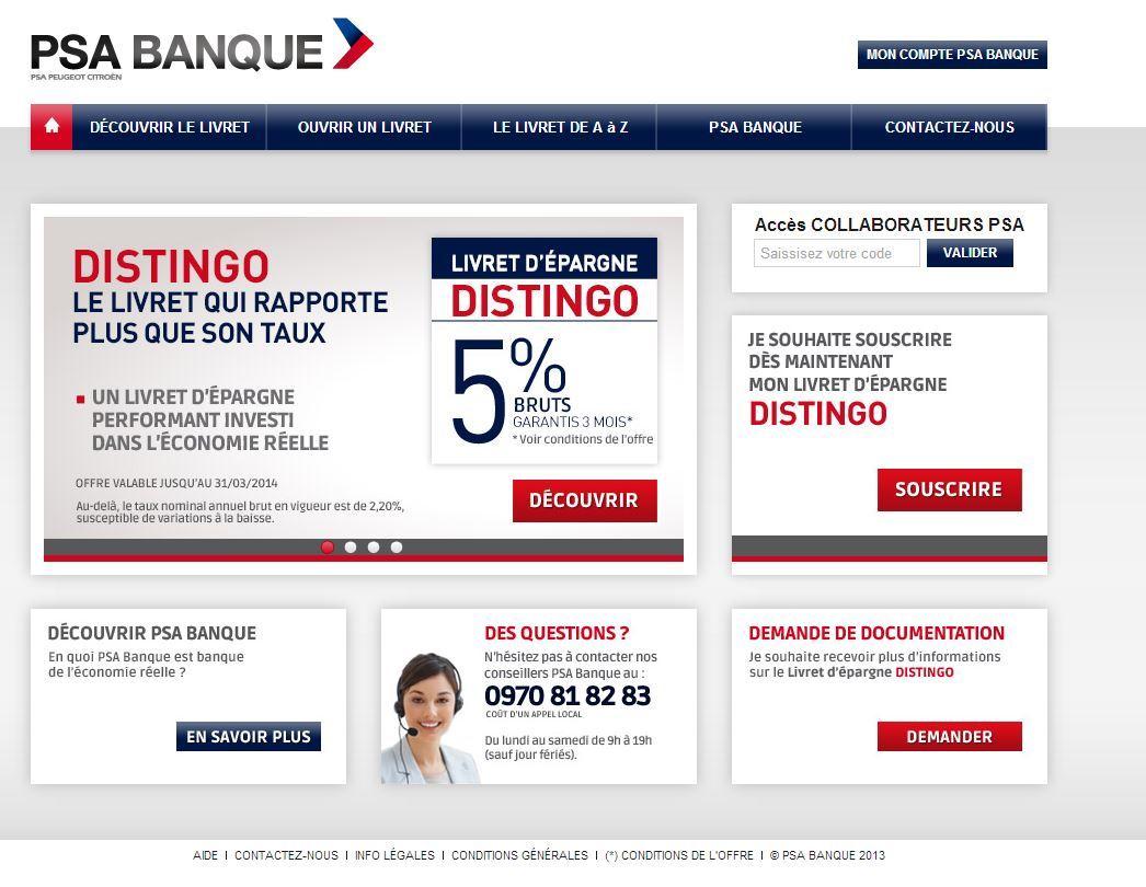 PSA Banque récolte 950 millions d'euros grâce à Distingo