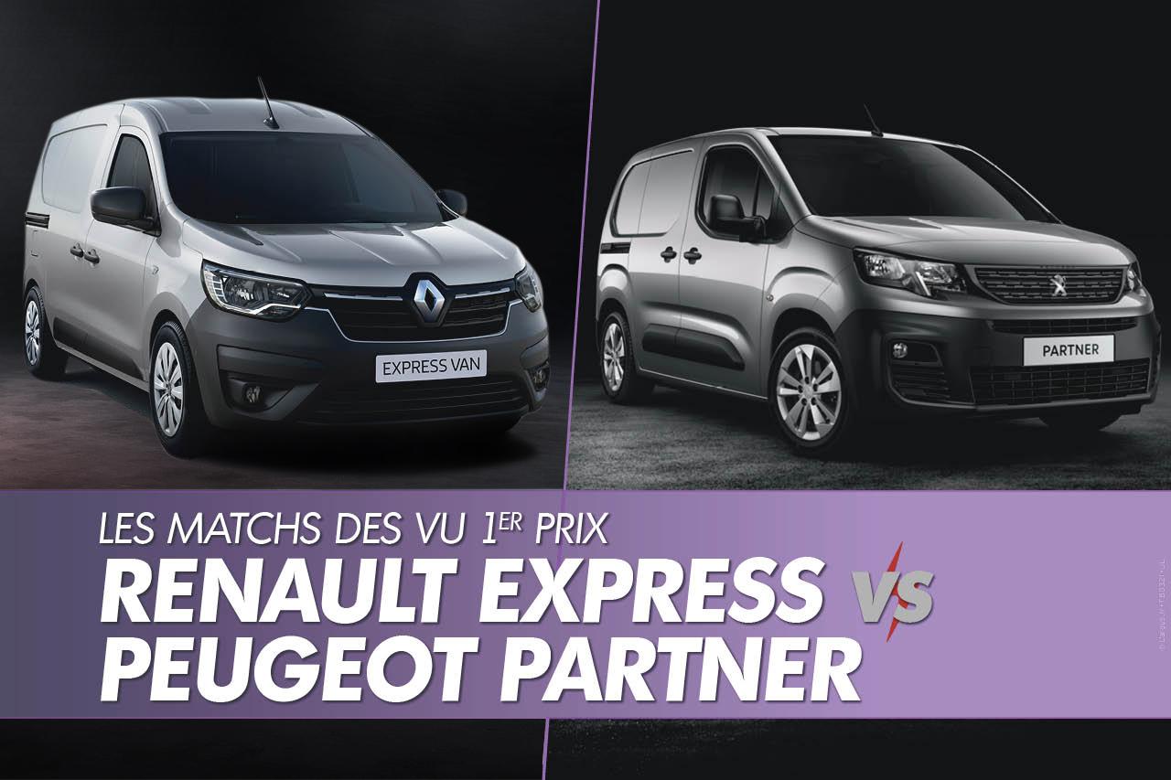 Renault Express Van vs Peugeot Partner. Pas si low cost, le Losange
