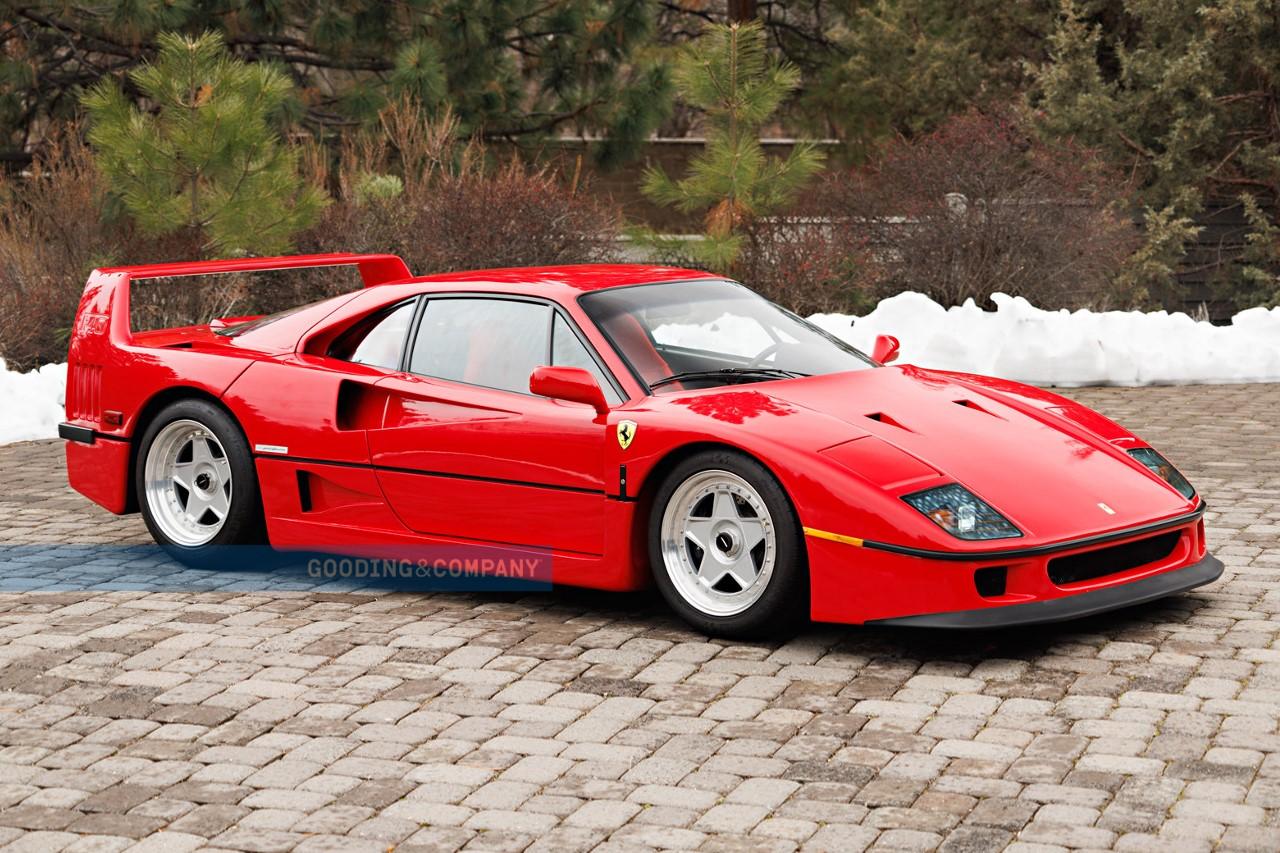 Photo 1 - Ferrari F40 pavés - Ferrari F40 (1991). Une rare version US ...