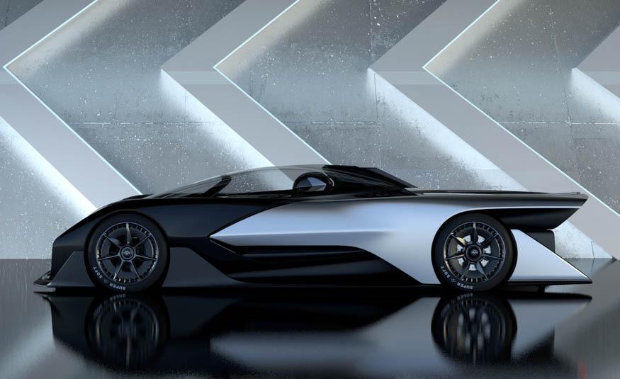 Photo 3 - Faraday Future profil - CES 2016. Faraday Future dévoile une ...