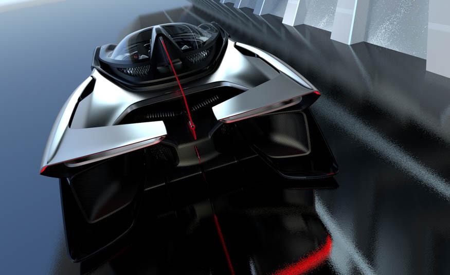 Photo 6 - Faraday Future arrière - CES 2016. Faraday Future dévoile une ...