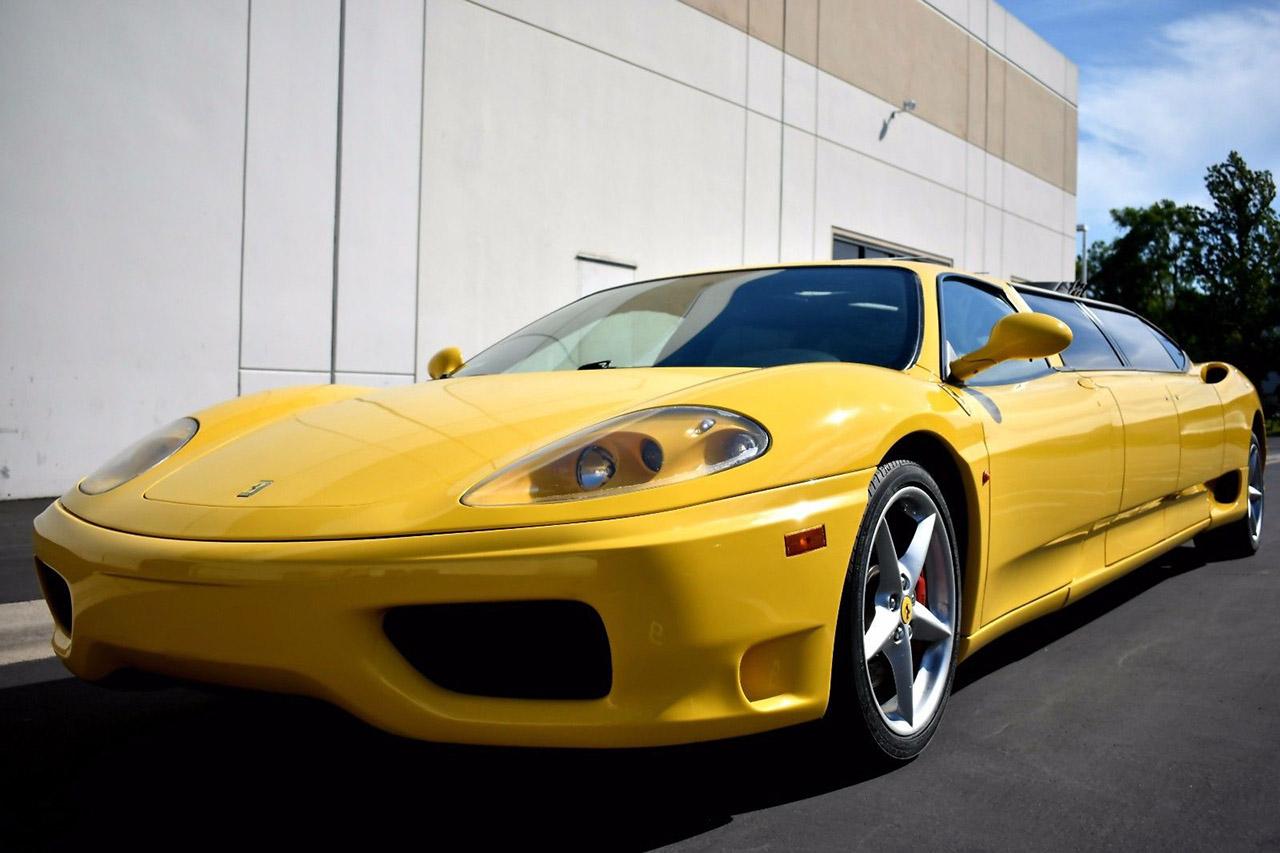 Diaporama et photos - Une limousine basée sur une Ferrari 360 Modena en ...