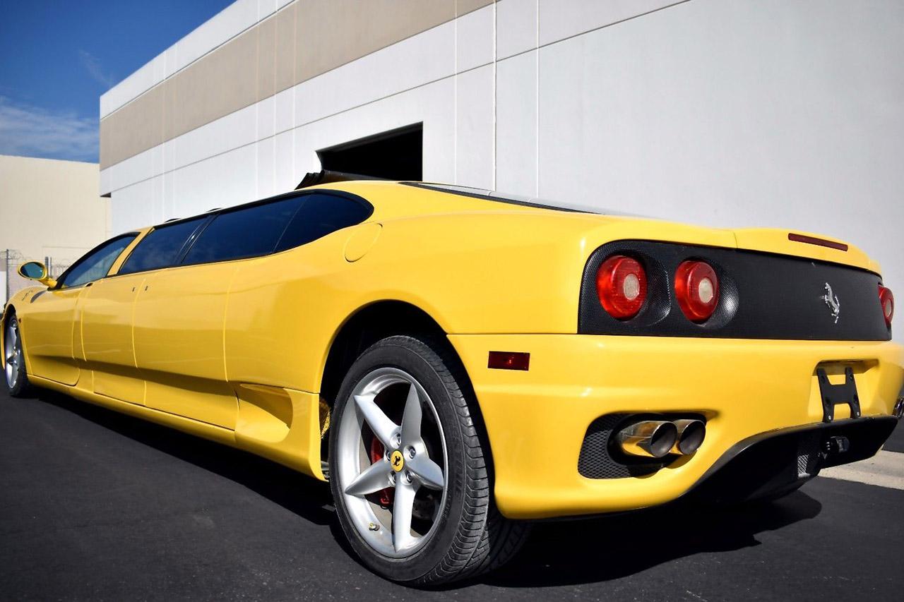 Diaporama et photos - Une limousine basée sur une Ferrari 360 Modena en ...
