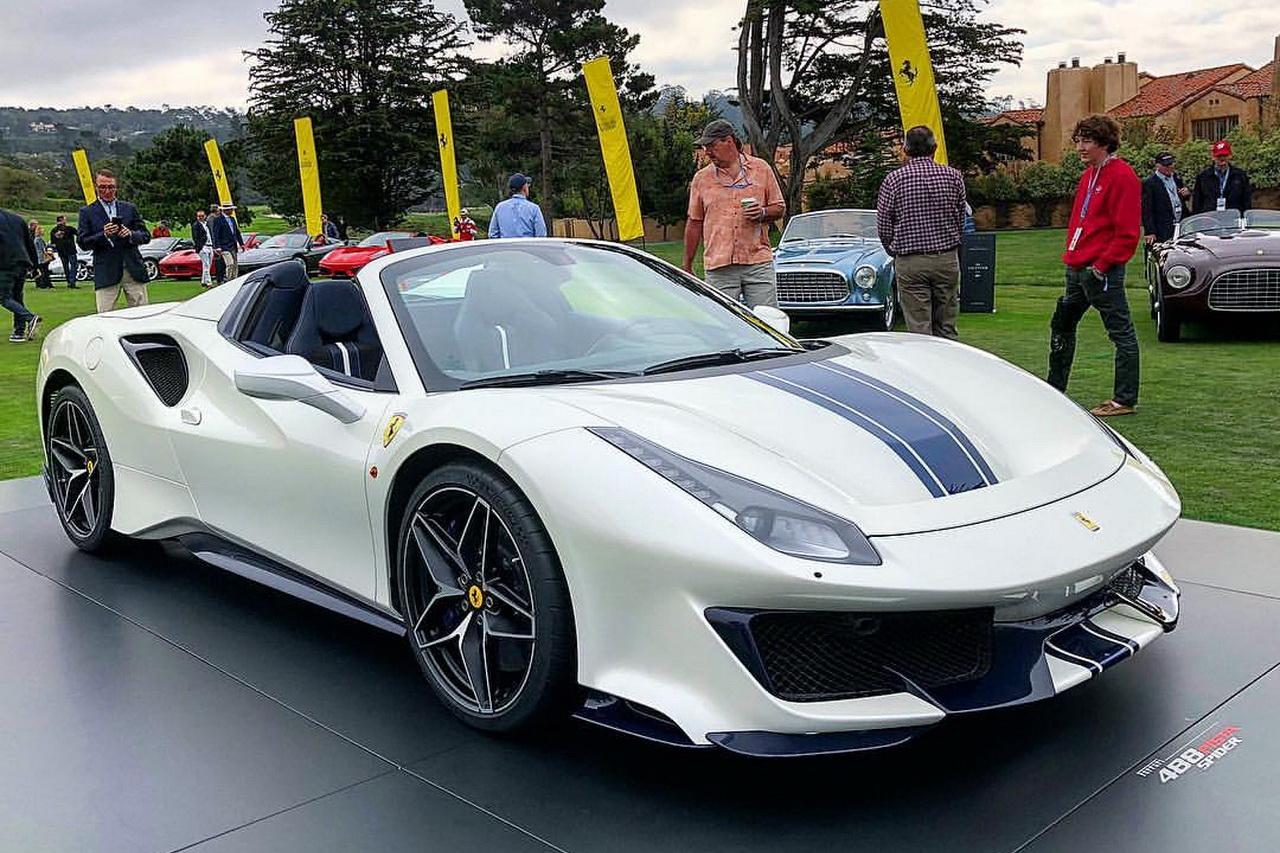 FERRARI 488 Spider I : actus, essais, fiches techniques, prix du neuf ...