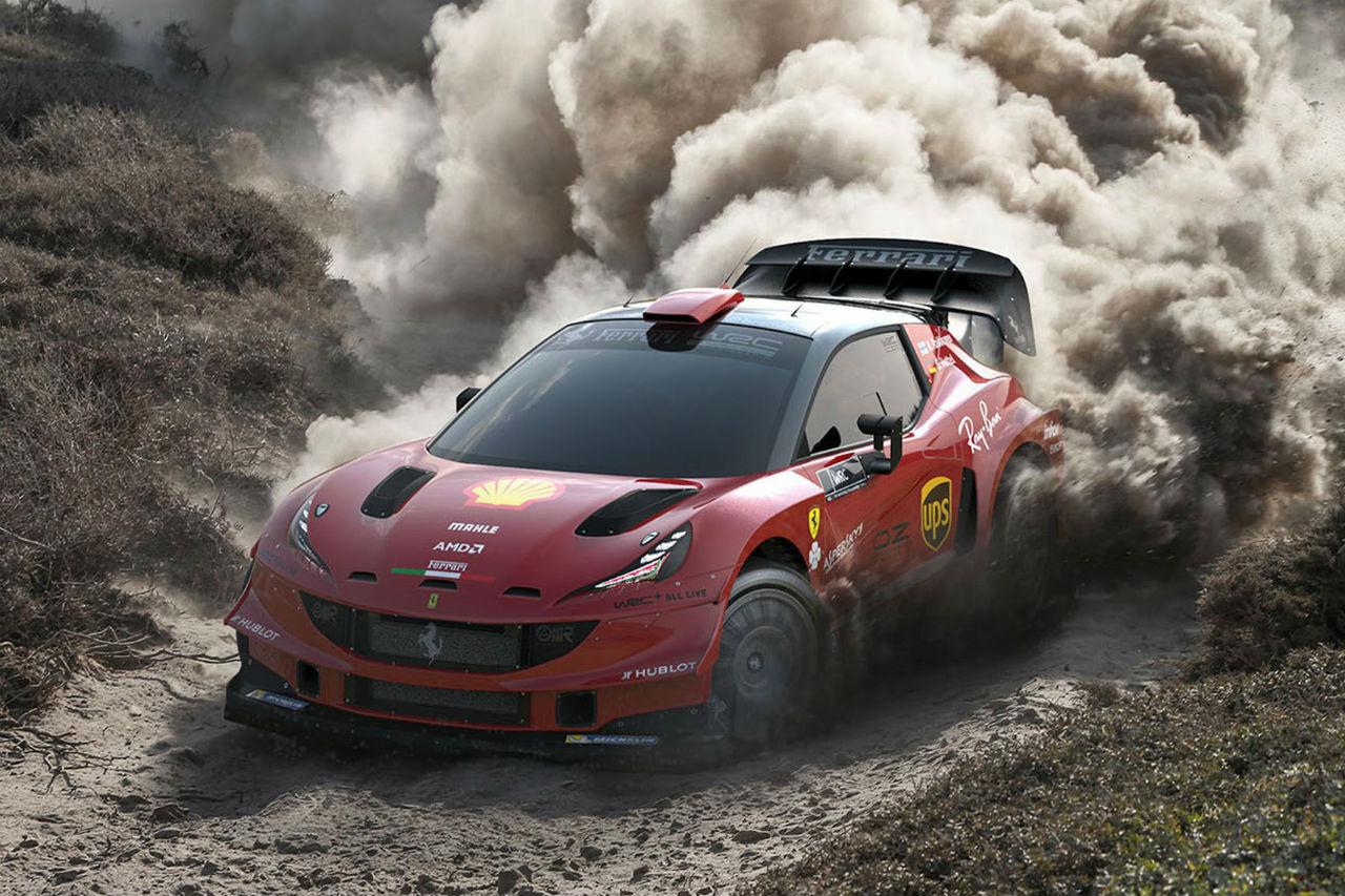 Et si Ferrari s'engageait en rallye WRC