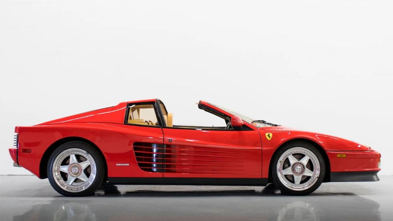 Diaporama et photos - Ferrari Testarossa : une très rare version Targa ...