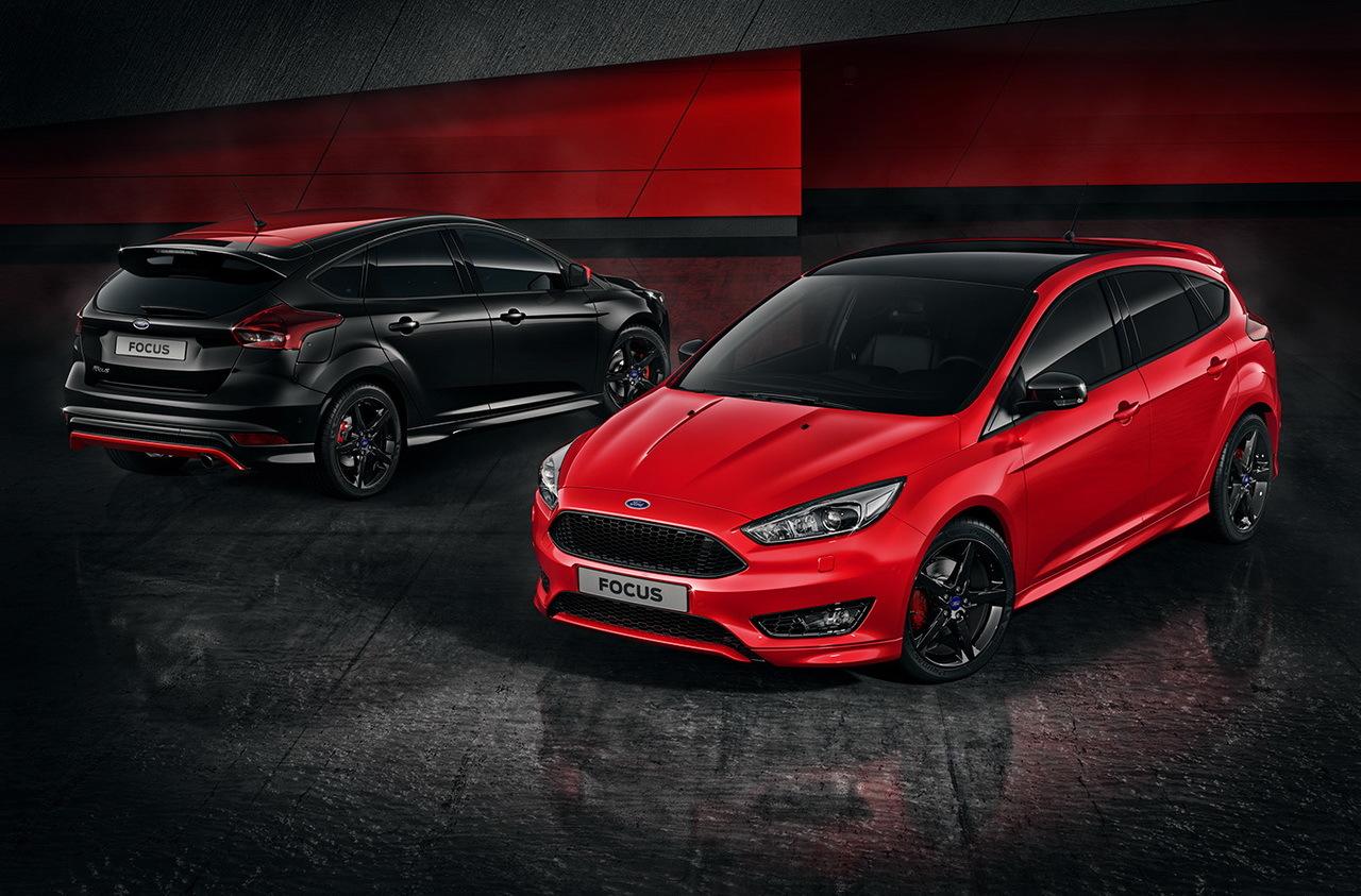 Ford Focus Red Edition et Black Edition : la Focus voit rouge et noir