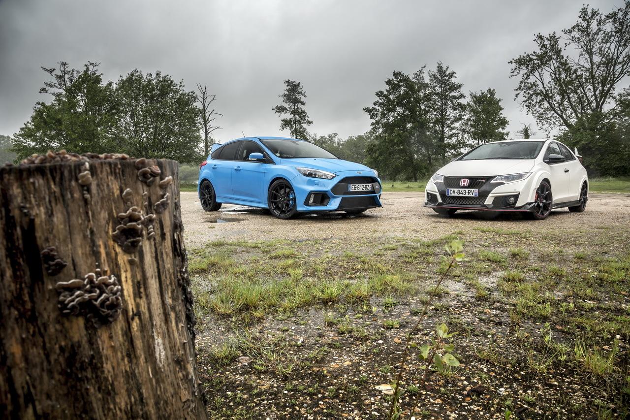 Photo 37 - Essai comparatif : Focus RS vs Civic Type R, le match des ...