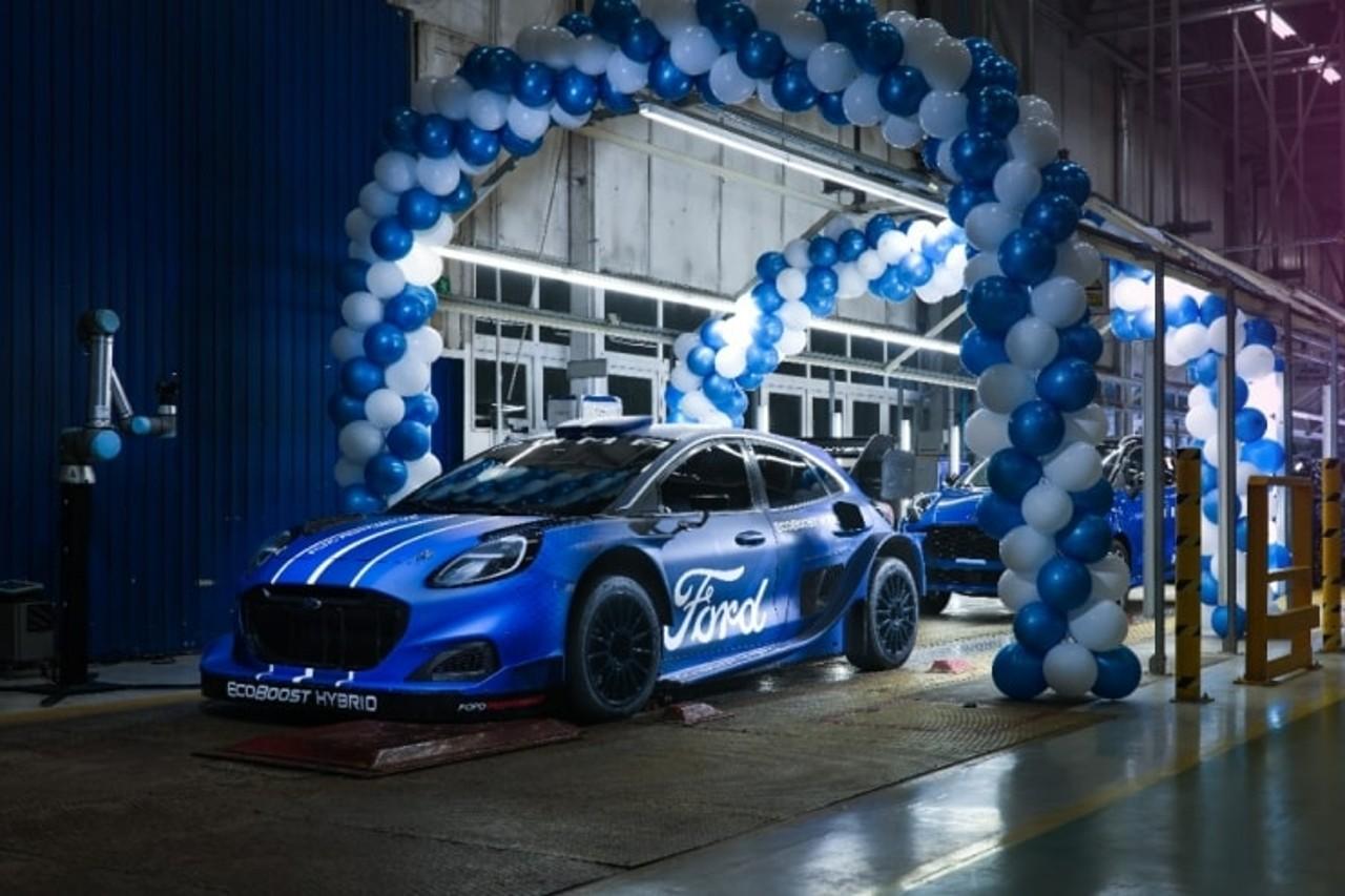 Photo 2 - Ford puma Rally - WRC 2022. Ford dévoile le Puma Rally1 Hybrid