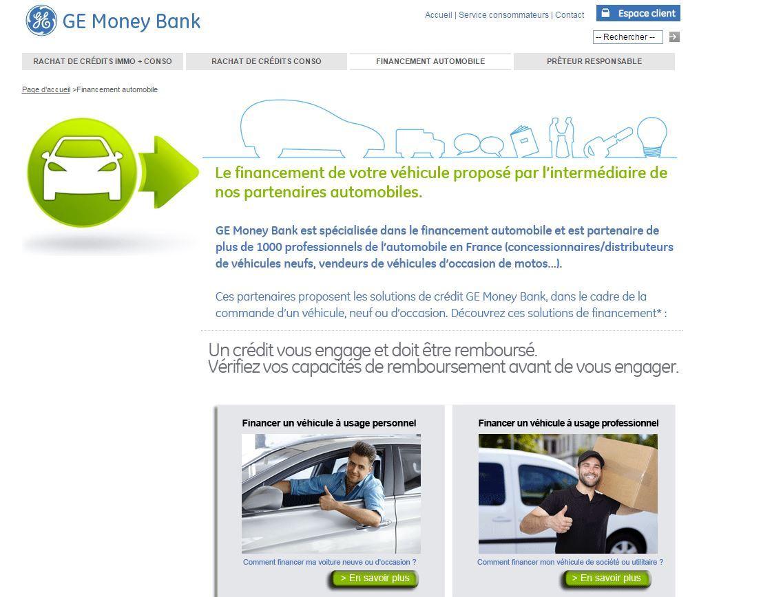 GE Money Bank en discussion avec Cerberus