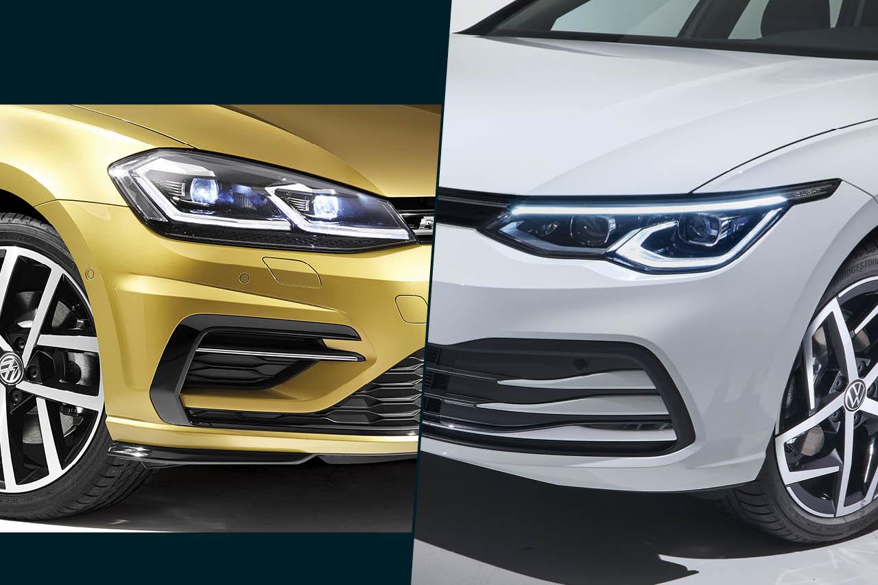 Photo 11 - volkswagen golf 7 vs 8 phares avant - Volkswagen Golf 7 vs ...