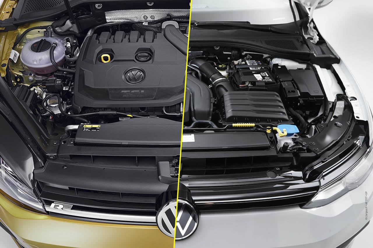 Photo 12 - volkswagen golf 7 vs 8 moteurs - Volkswagen Golf 7 vs Golf 8 ...