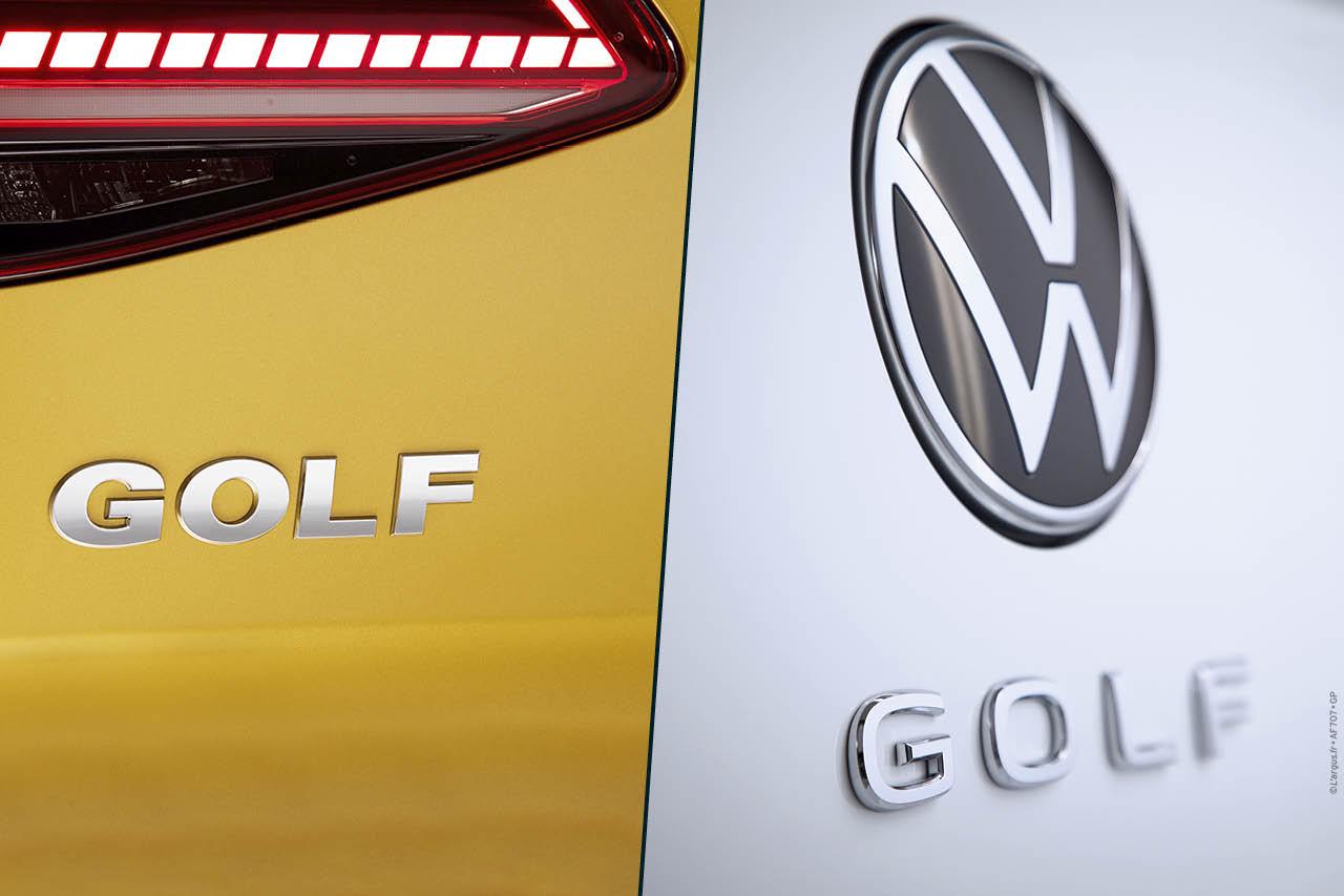 Photo 10 - volkswagen golf 7 vs 8 logo - Volkswagen Golf 7 vs Golf 8 ...