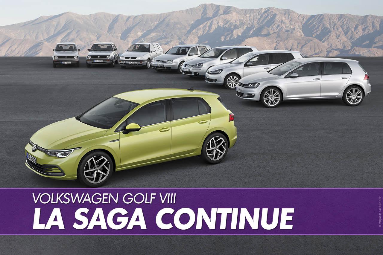 Saga Volkswagen Golf : sept générations de succès