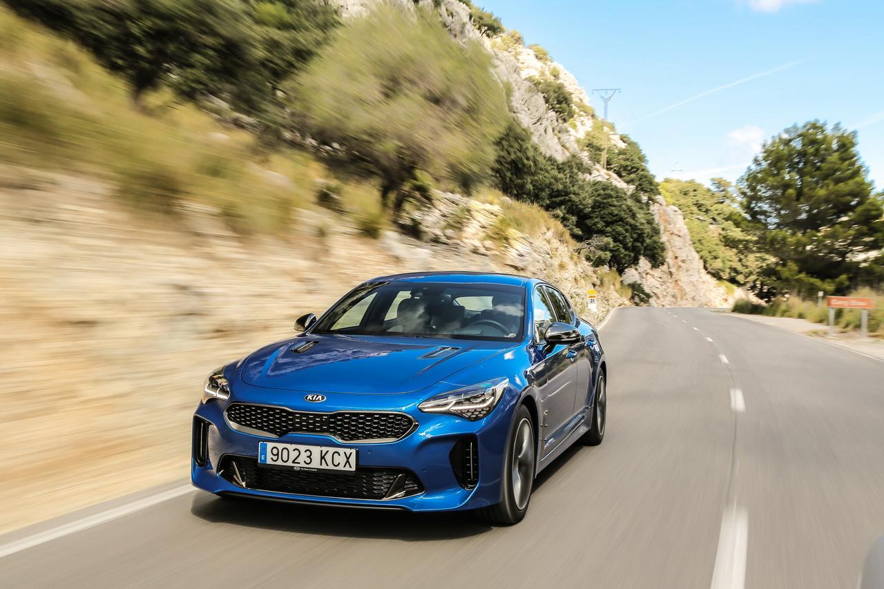 Photo 6 - Kia Stinger face en roulant - Essai Kia Stinger : notre avis ...