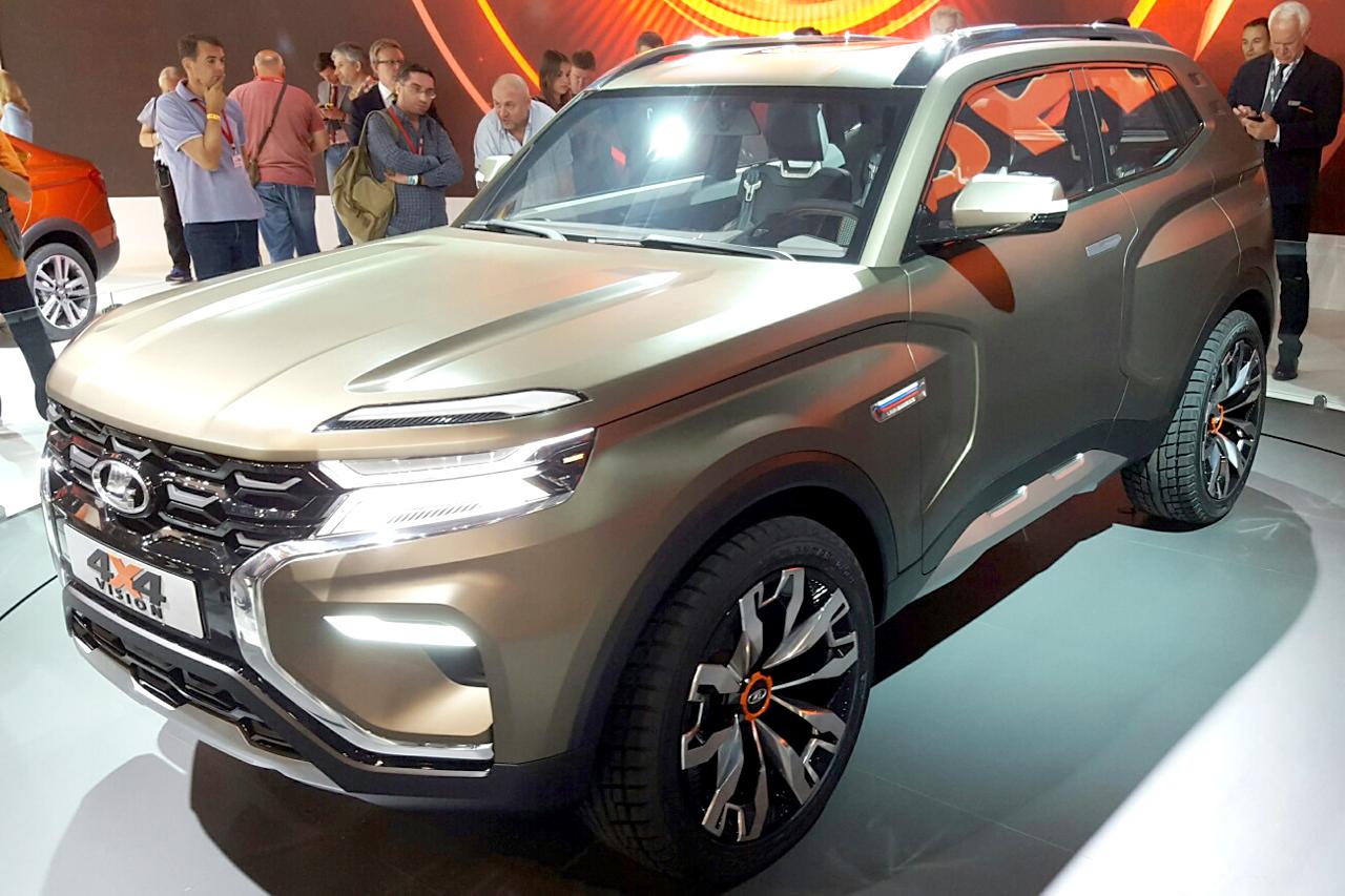 Lada 4x4 Vision : le Niva du 21e siècle au salon de Moscou en vidéo