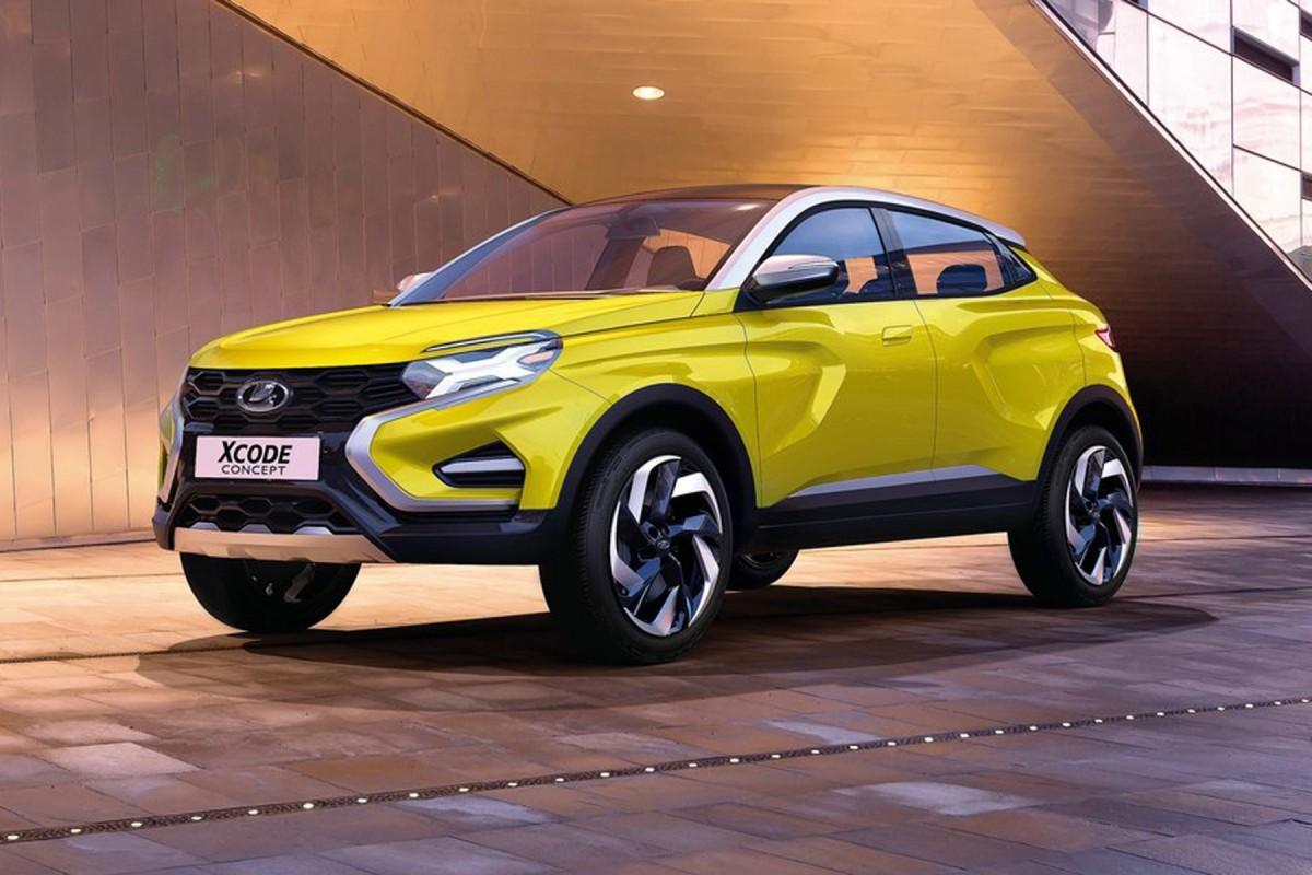 Photo 2 - Lada XCode Concept 2016 vue avant - Lada XCode concept : un avant-goût du Captur de Lada