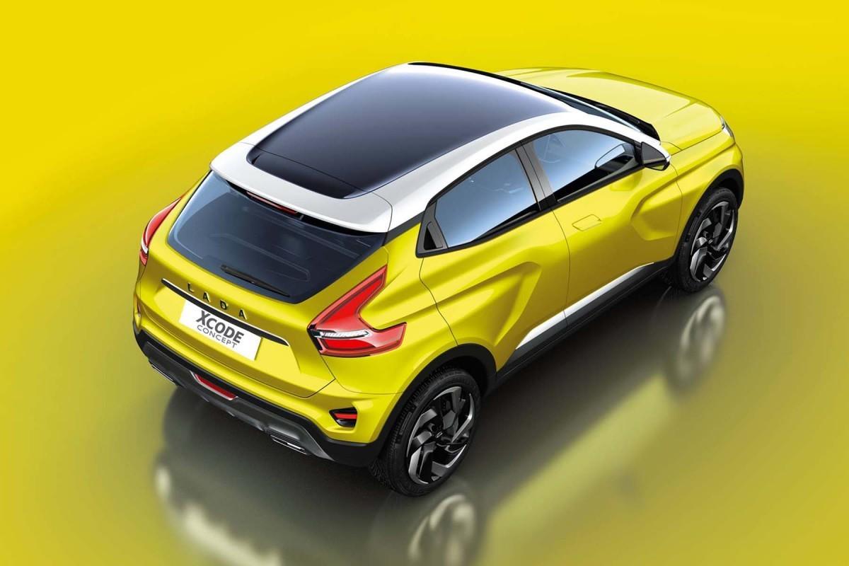 Photo 5 - Lada XCode Concept 2016 vue arrière - Lada XCode concept : un ...
