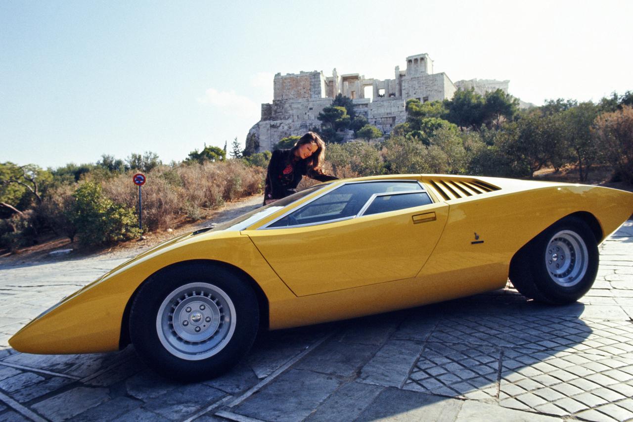 Photo 5 - Lamborghini Prototype LP500 (1971) mise en scène ...