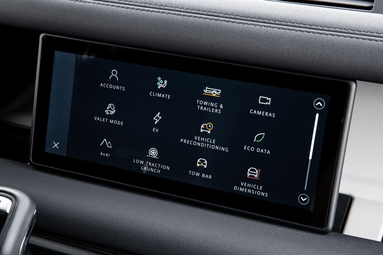 Photo 25 - Land Rover ecran Pivi Pro - Essai Land Rover Defender 2021 ...