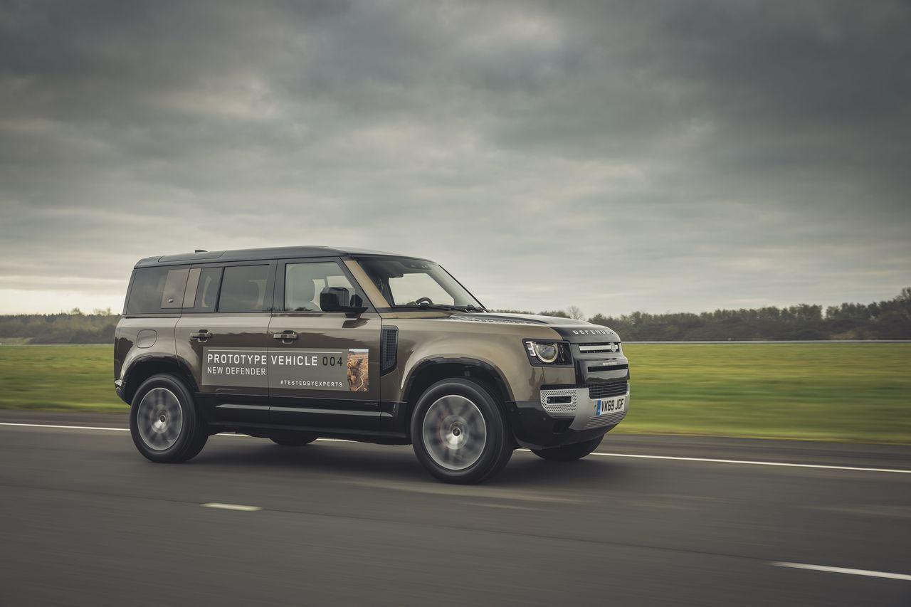 Photo 21 - Prototype du Defender 110 - J'ai roulé dans le nouveau Land ...