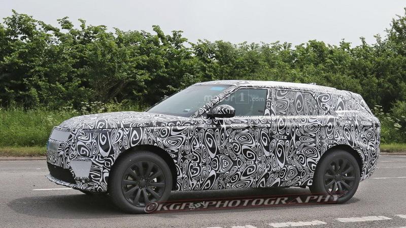 Land Rover prépare un Range Rover Evoque XL