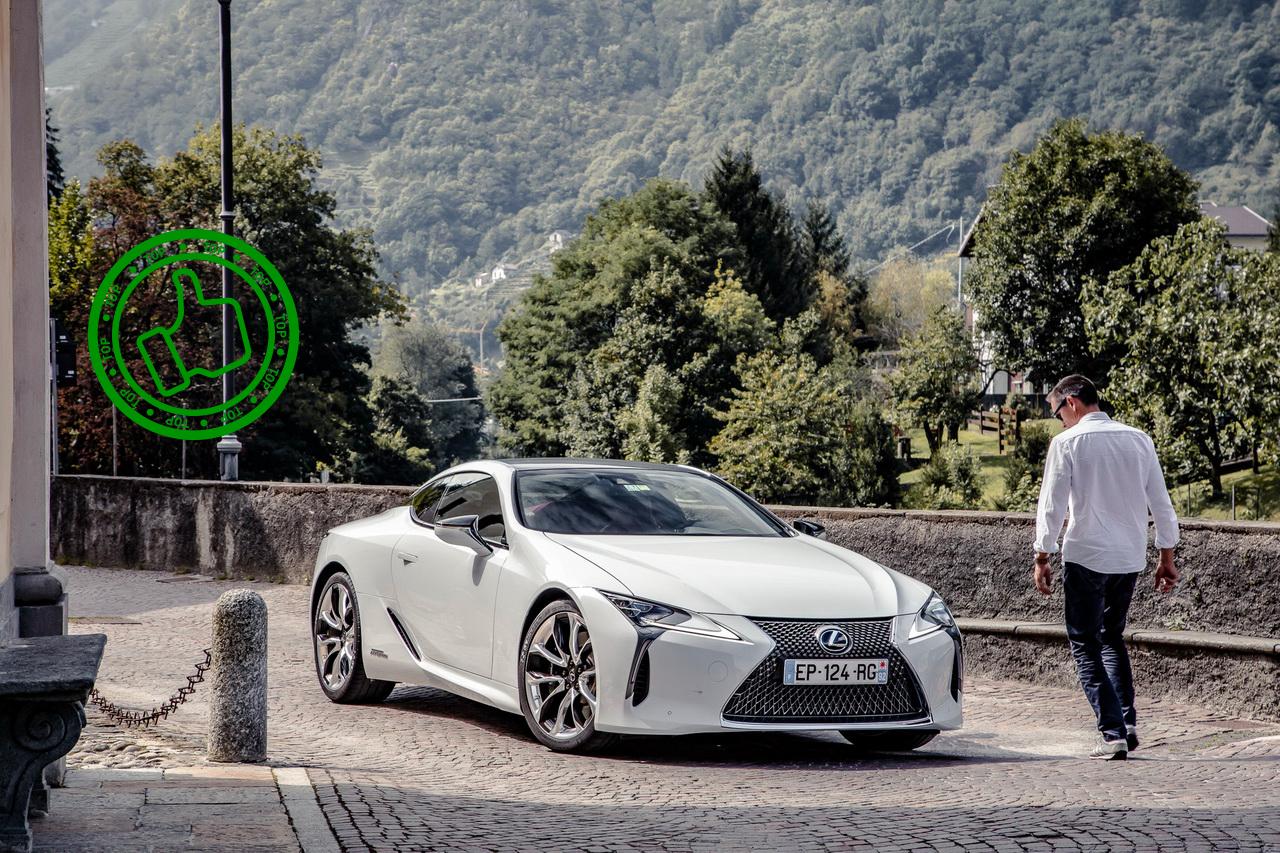 Photo 4 - Lexus LC500 V8 blanche - Les tops et flops de la rédaction
