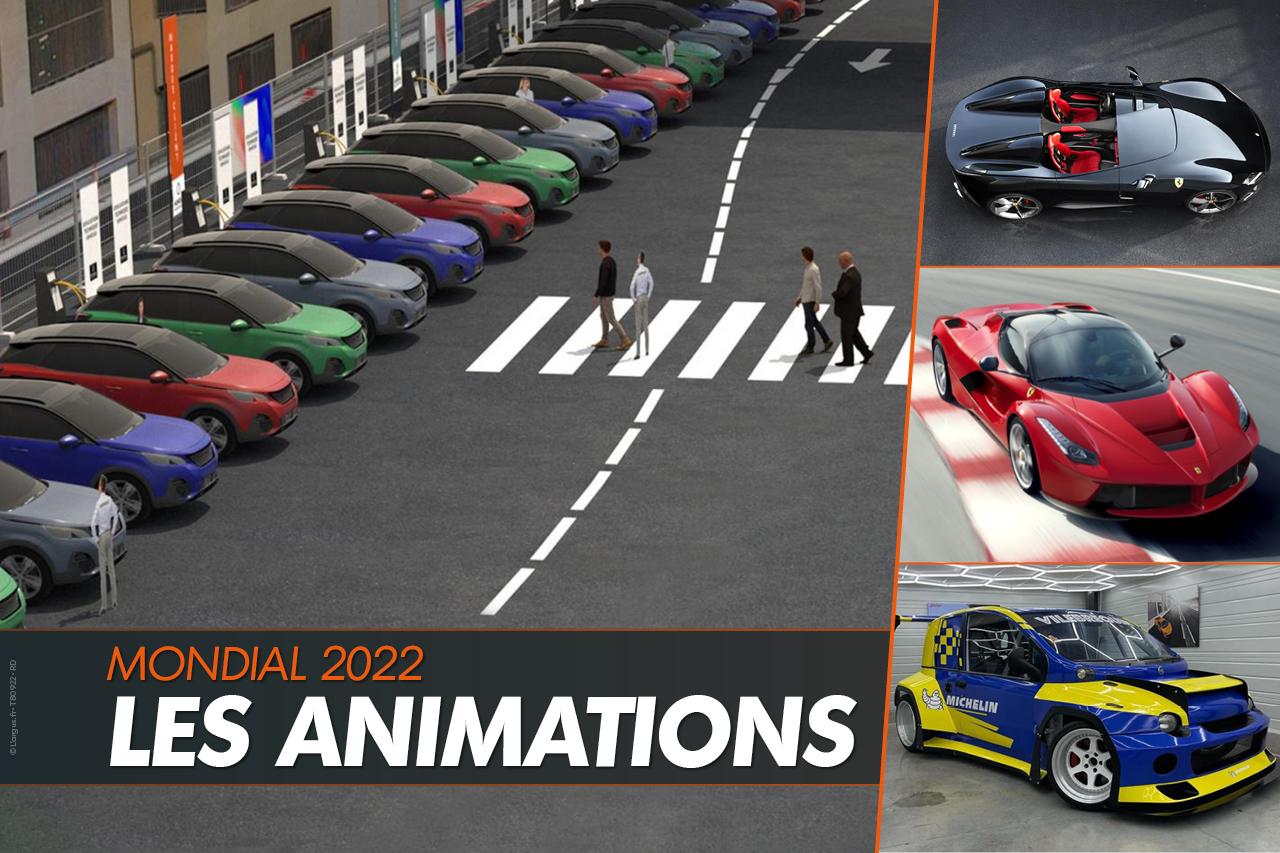 Mondial de l'auto 2022 : voici le programme des animations