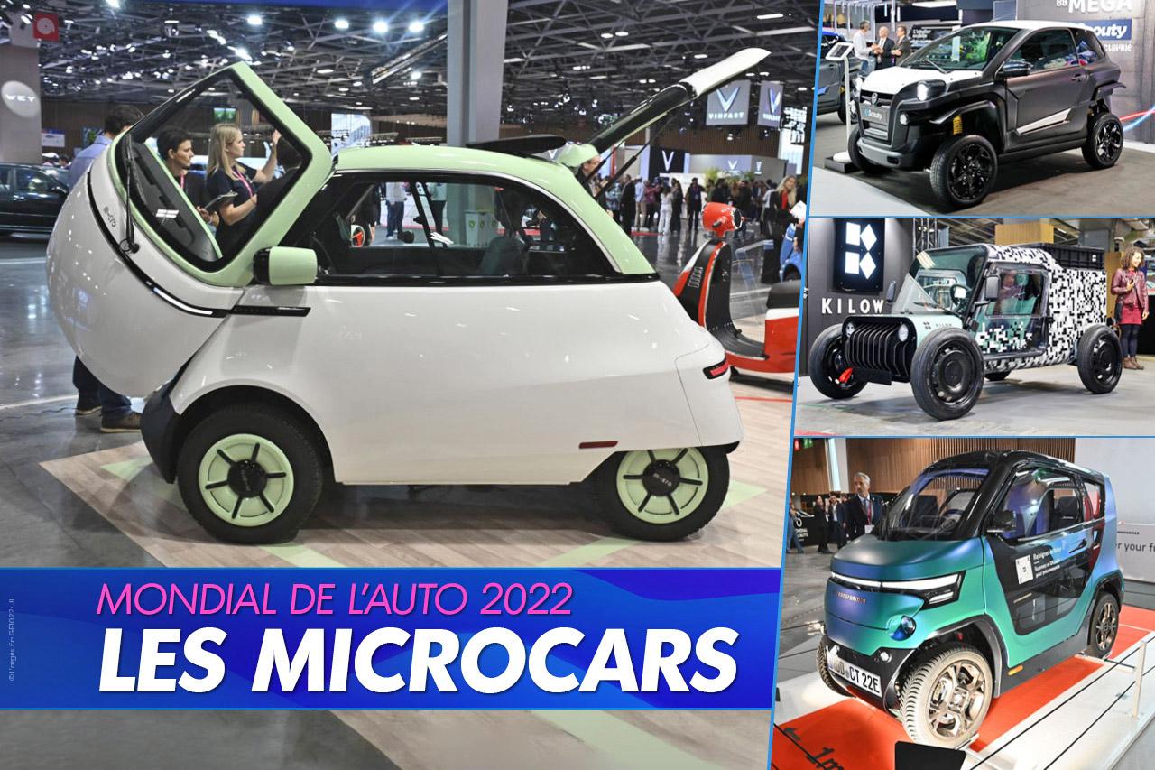 Mondial de Paris 2022. Les microcars électriques présentes en force