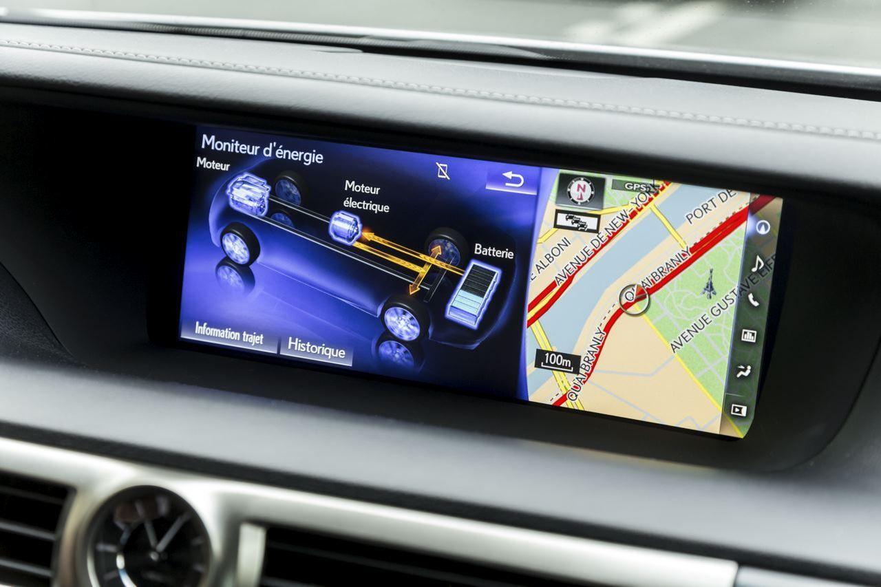 Photo 14 - écran multimédia et gps Lexus GS 300h - Essai Lexus GS 300h ...