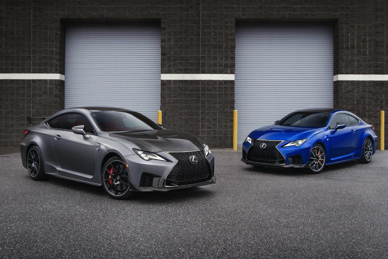 Lexus RC F (2019) : restylage et Track Edition à Detroit
