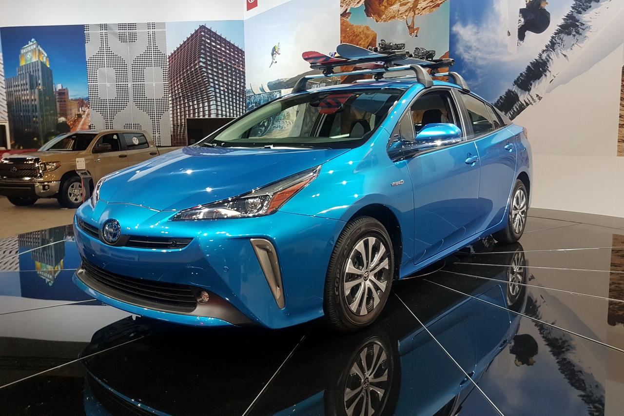 Toyota Prius 2019 : infos et photos de la Prius restylée à Los Angeles