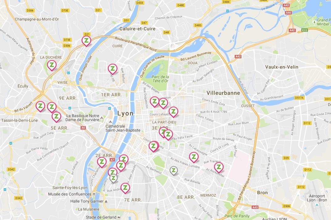 Lyon mise sur les parkings partagés connectés
