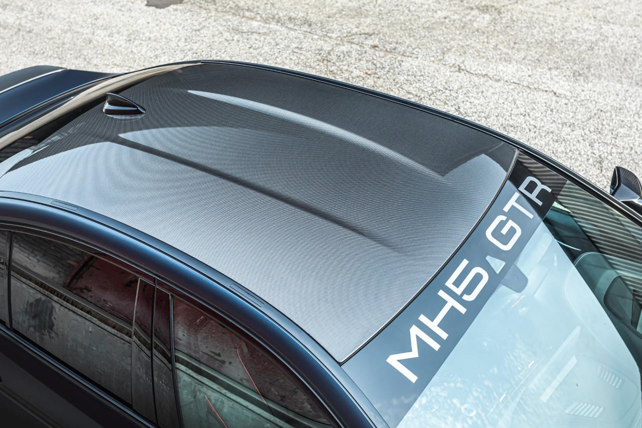 Photo 7 - manhart mh5 toit carbone - Manhart MH5 GTR (2021). Près de 800 ch pour une BMW M5 CS ...
