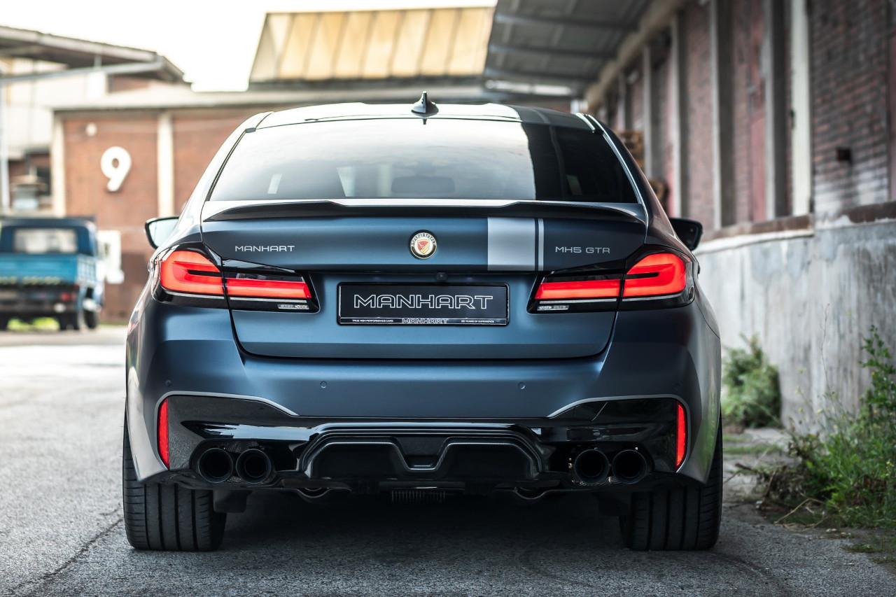 Photo 4 - manhart mh5 échappement - Manhart MH5 GTR (2021). Près de 800 ch pour une BMW M5 CS unique
