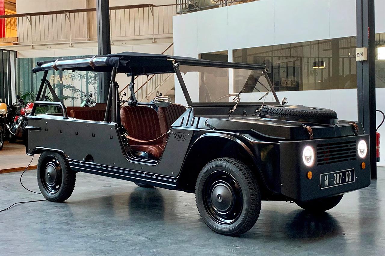 Une Méhari électrique "underground" présentée par le 2CV Méhari Club